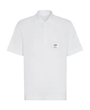Fendi Button Down Polos For Men
