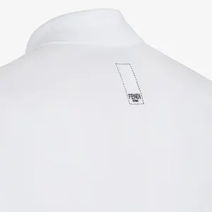 Fendi Logo Embroidered Short-sleeved Polo Shirt