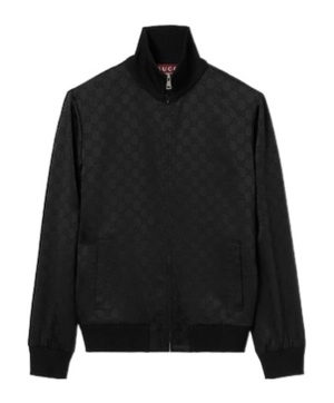 Gucci Monogrammed Zip-up Jacket