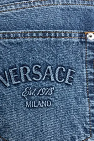 Versace Logo-patch Jeans
