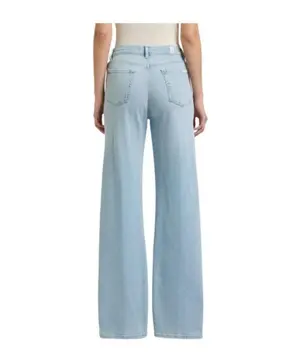 7 For All Mankind Lotta Wide-leg Jeans - Blue
