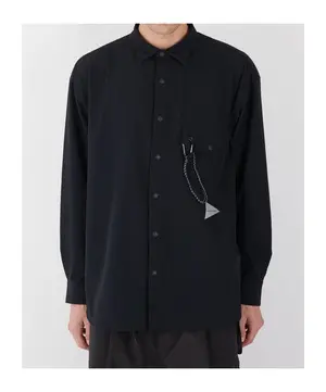 AND WANDER Long-sleeved Overshirt