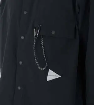 AND WANDER Long-sleeved Overshirt