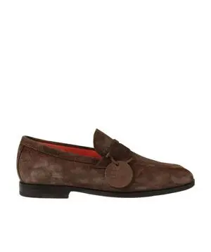 Santoni Micro-standard Loafer Shoes