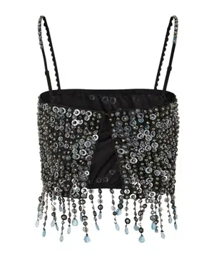 Pinko Embellished Tasseled Camisole