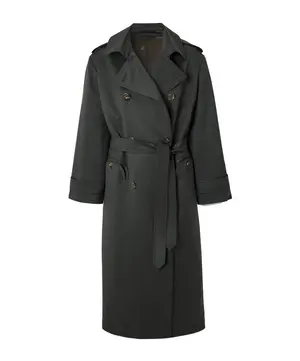 BLAZÉ MILANO Double-breasted Belted Trench Coat