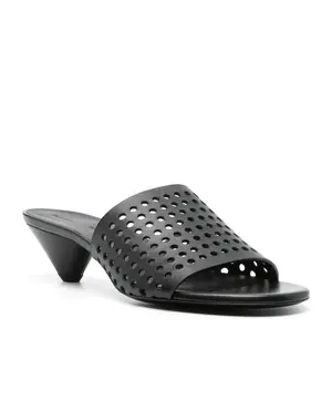 Proenza Schouler 50mm Perforated Leather Mules