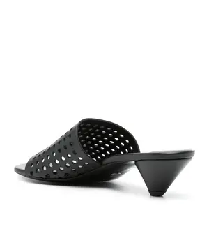 Proenza Schouler 50mm Perforated Leather Mules