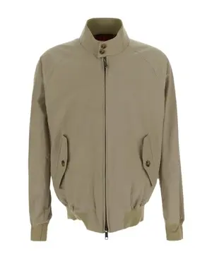 BARACUTA G9 Harrington Zip-up Bomber Jacket - Gray