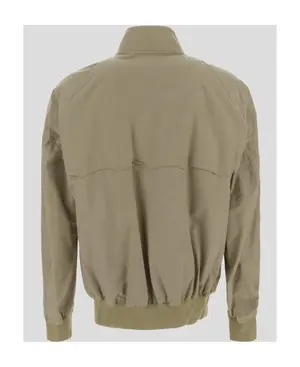 BARACUTA G9 Harrington Zip-up Bomber Jacket - Gray