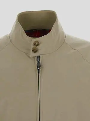 BARACUTA G9 Harrington Zip-up Bomber Jacket - Gray