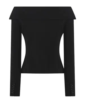 Pinko Off-the-shoulder Slim-fit Jacket