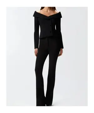 Pinko Off-the-shoulder Slim-fit Jacket