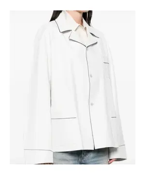 Prada Nappa Leather Shirt