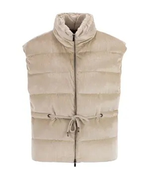 Peserico High Neck Vests For Women