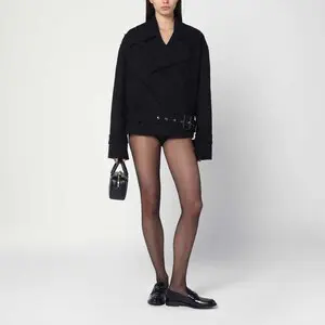 NAMACHEKO Quilted Waist Trench Coat