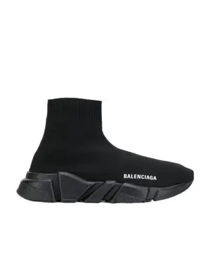 Balenciaga Speed Recycled Sneakers - Black