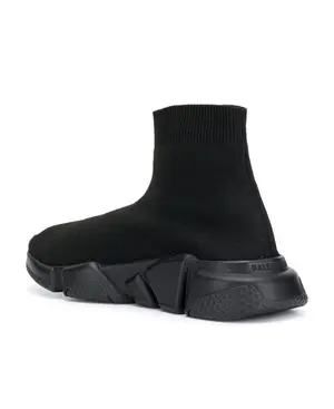 Balenciaga Speed Recycled Sneakers - Black