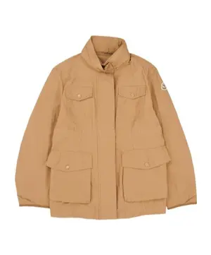 Moncler Logo Patch High Neck Jacket