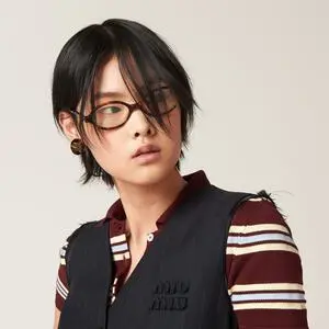 Miu Miu Sleeveless V-neck Dress