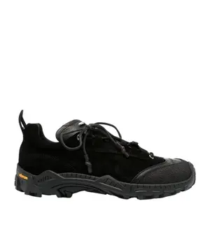 Our Legacy Panelled Strap-up Sneakers