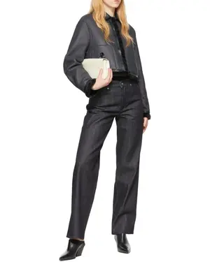 JIL SANDER Logo Patch Straight-leg Jeans