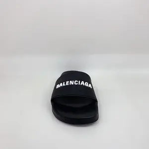 Balenciaga Logo Print Slides