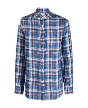 Brunello Cucinelli Checked Button-up Shirt
