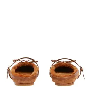Gucci Horsebit Mules With Bow Detail
