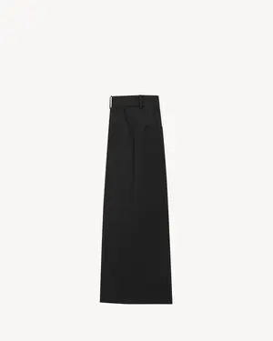 Saint Laurent Wool Check Culottes