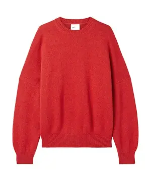Khaite Long-sleeved Knitted Shirt - Red