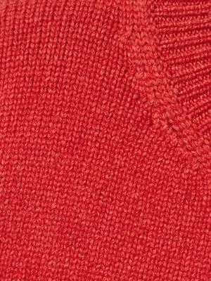 Khaite Long-sleeved Knitted Shirt - Red