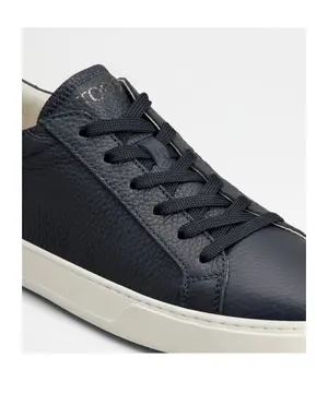 TOD'S Allacciata Cassetta Lace-up Sneakers - Blue