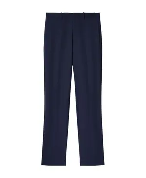 Off-White Mid-rise Straight Leg Pants - Black