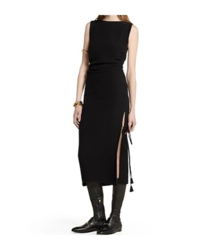 Gucci Silk Crêpe Dress With Embroidery - Black