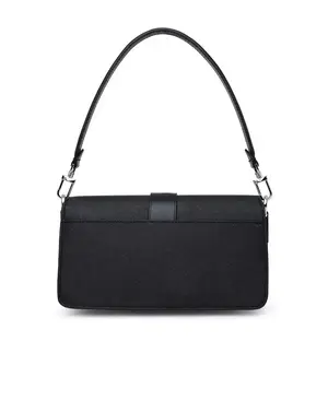 Michael Kors Logo Plaque Leather Shoulder Bag