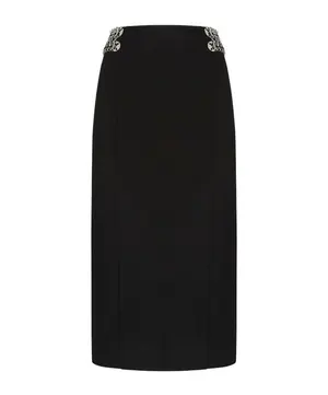Pinko Chain-embellished Pencil Skirt