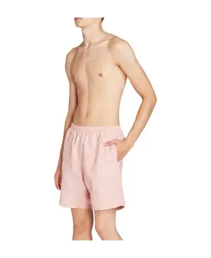 AMI Paris Drawstring Beach Shorts - No