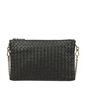 Bottega Veneta Intrecciato Woven Leather Shoulder Bag