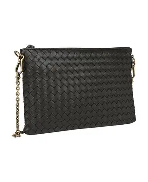 Bottega Veneta Intrecciato Woven Leather Shoulder Bag