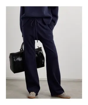 MAISON MARGIELA Wool And Cashmere-blend Track Pants