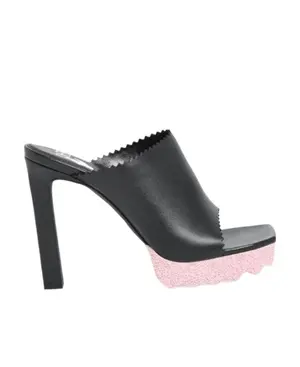 Off-White Sponge" High-heeled Mules