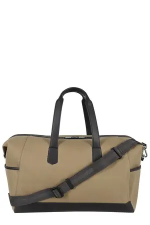 Hugo Boss Zipper Travel Bag With Top Handle And Adjustable Shoulder Strap