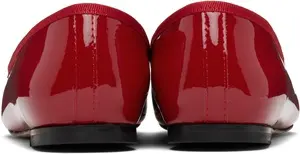 Repetto Cendrillon Pointed Toe Ballet Flats - Flame Red
