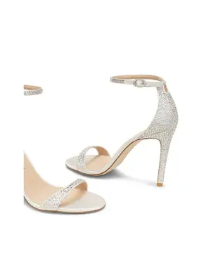 STUART WEITZMAN Embellished Stiletto Sandals