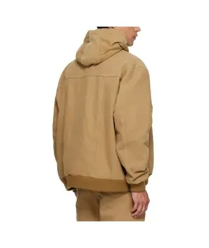 EGONLAB Canvas Hooded Jacket - Camel