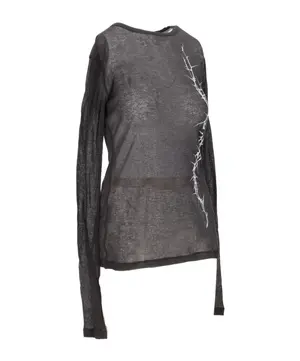 ANN DEMEULEMEESTER Fiene Printed Long Sleeve T-shirt