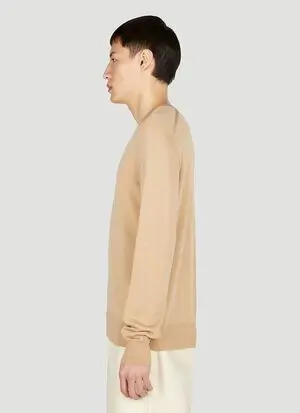 Comme Des Garçons Crewneck Knitted Jumper
