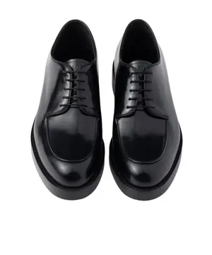 Prada Almond Toe Derby Shoes