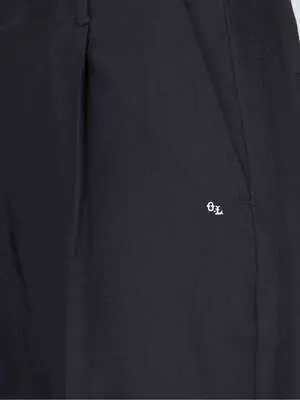 Our Legacy Pleated Front Fold Trousers - Black